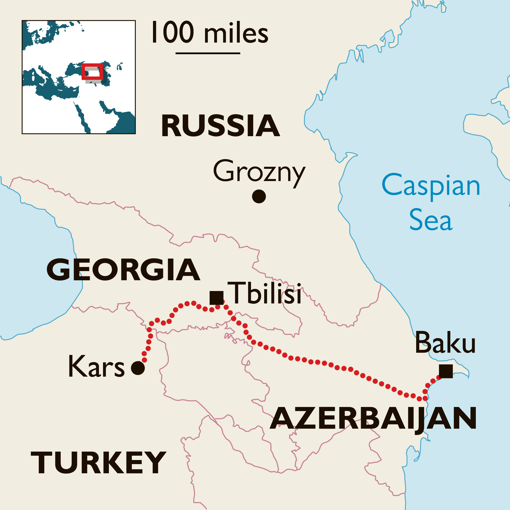 Turska, Gruzija i Azerbejdžan pustile u rad 'Željezni Put svile ...