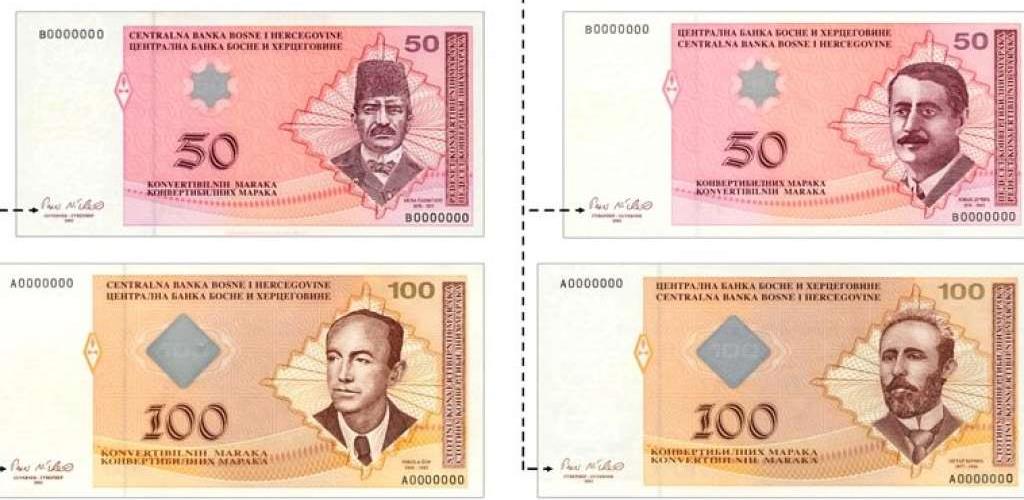 Iz Centralne banke BiH podsjećaju: Od 1. januara ove novčanice više ...